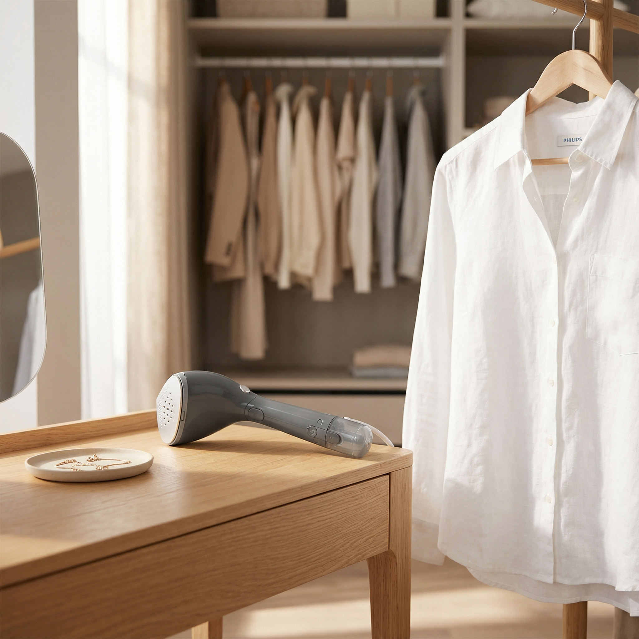 Philips 7000 Series Handheld Garment Steamer: Fast, No-Burn Refresh ...